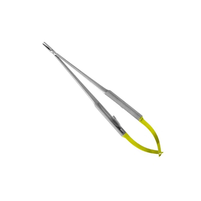 DUROGRIP TC MILLS Vascular Needle Holder, Round Handle W/ Catch ...