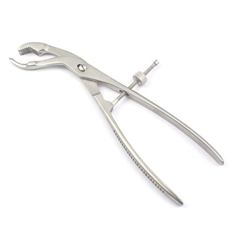 Self Centering Forceps W Screw Lock and Thread Fixation - Surgivalley ...